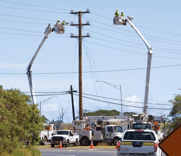 No more sagging power lines | News, Sports, Jobs - Maui News